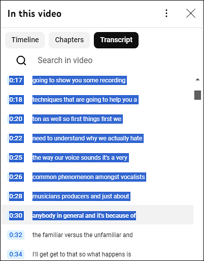 3 Ways to Download YouTube Transcript