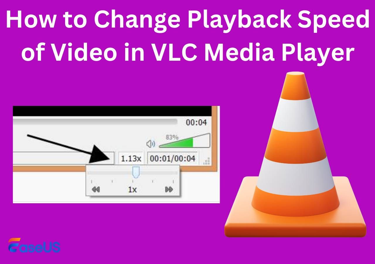 [VLC Tutorial] How to Change Playback Speed of Video in VLC Media Player