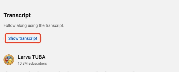 3 Ways to Download YouTube Transcript