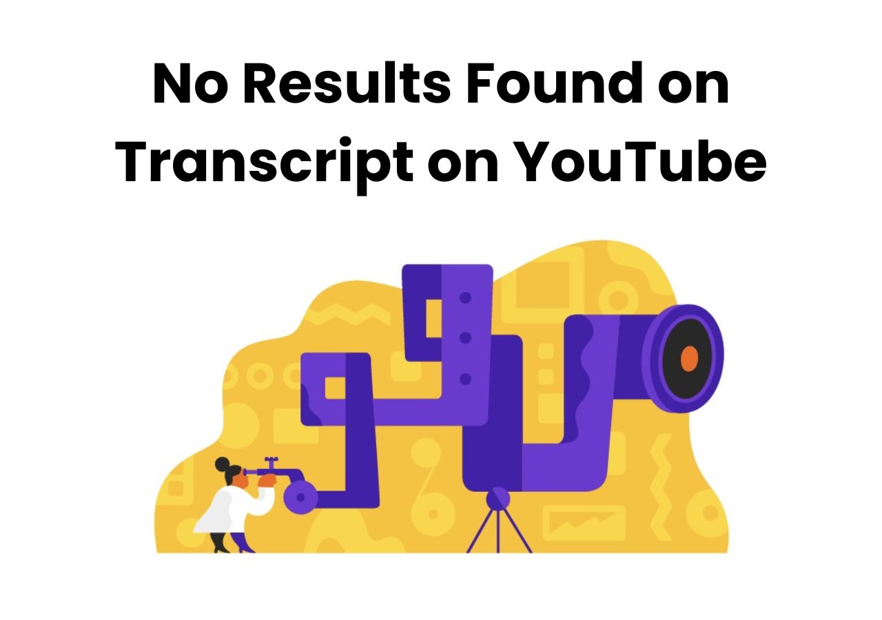 How to Fix No Results Found on Transcript on YouTube