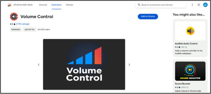 Las 10 mejores extensiones de Chrome para subir volumen